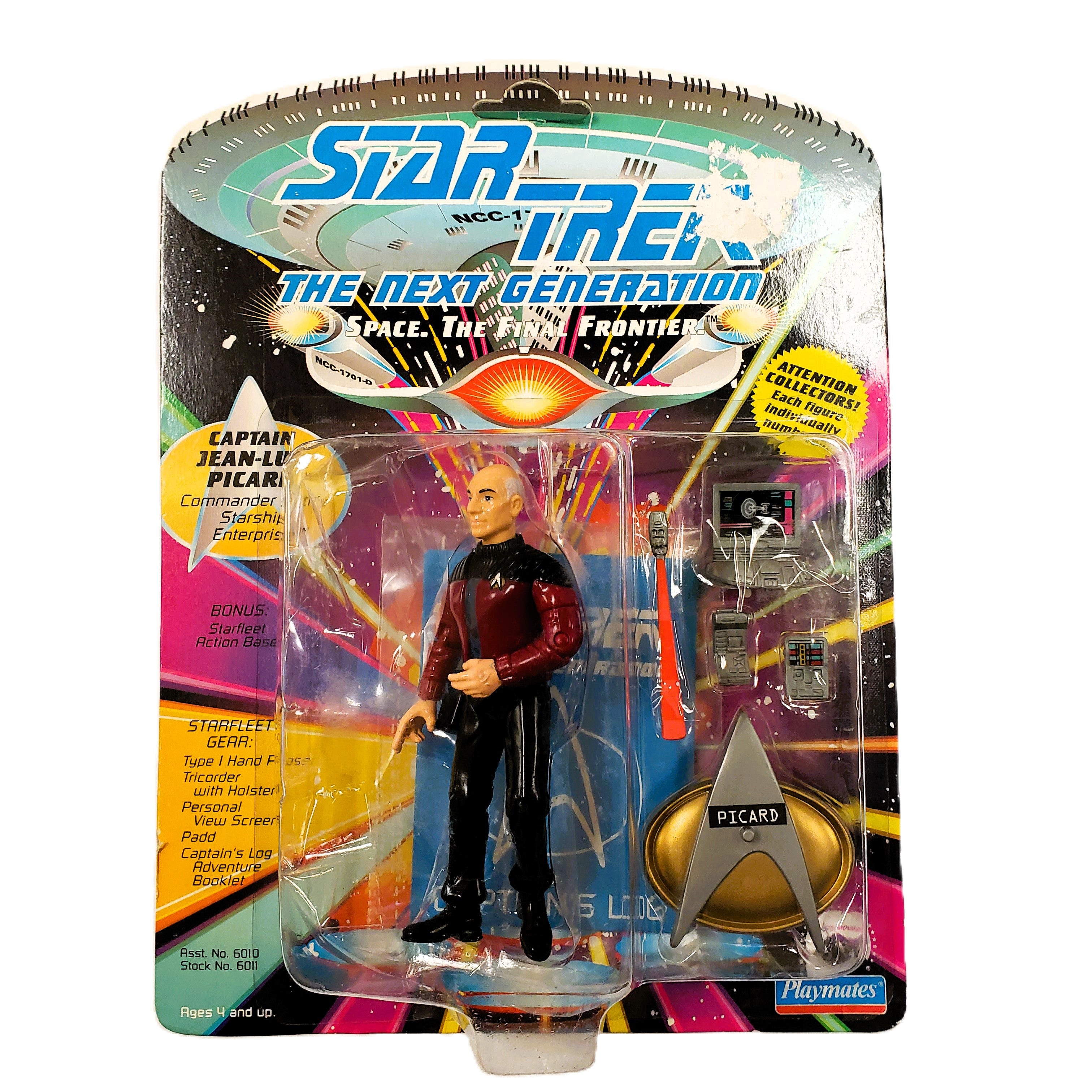 1992 Playmates ST:TNG "CAPT Picard" Action Figure | Lootz Collectibles