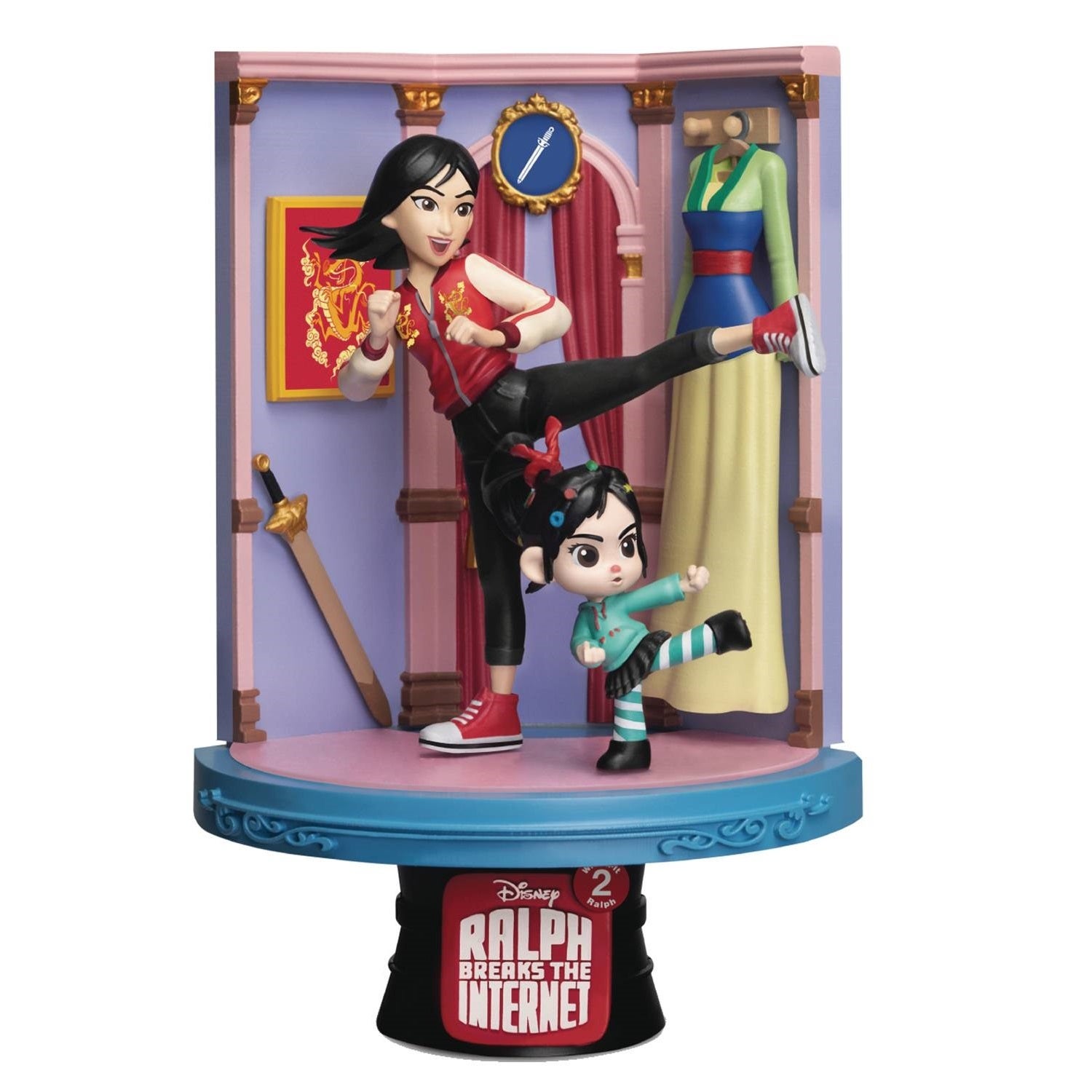 Beast Kingdom: Wreck-It Ralph & Mulan 6-Inch Statue | Lootz Collectibles