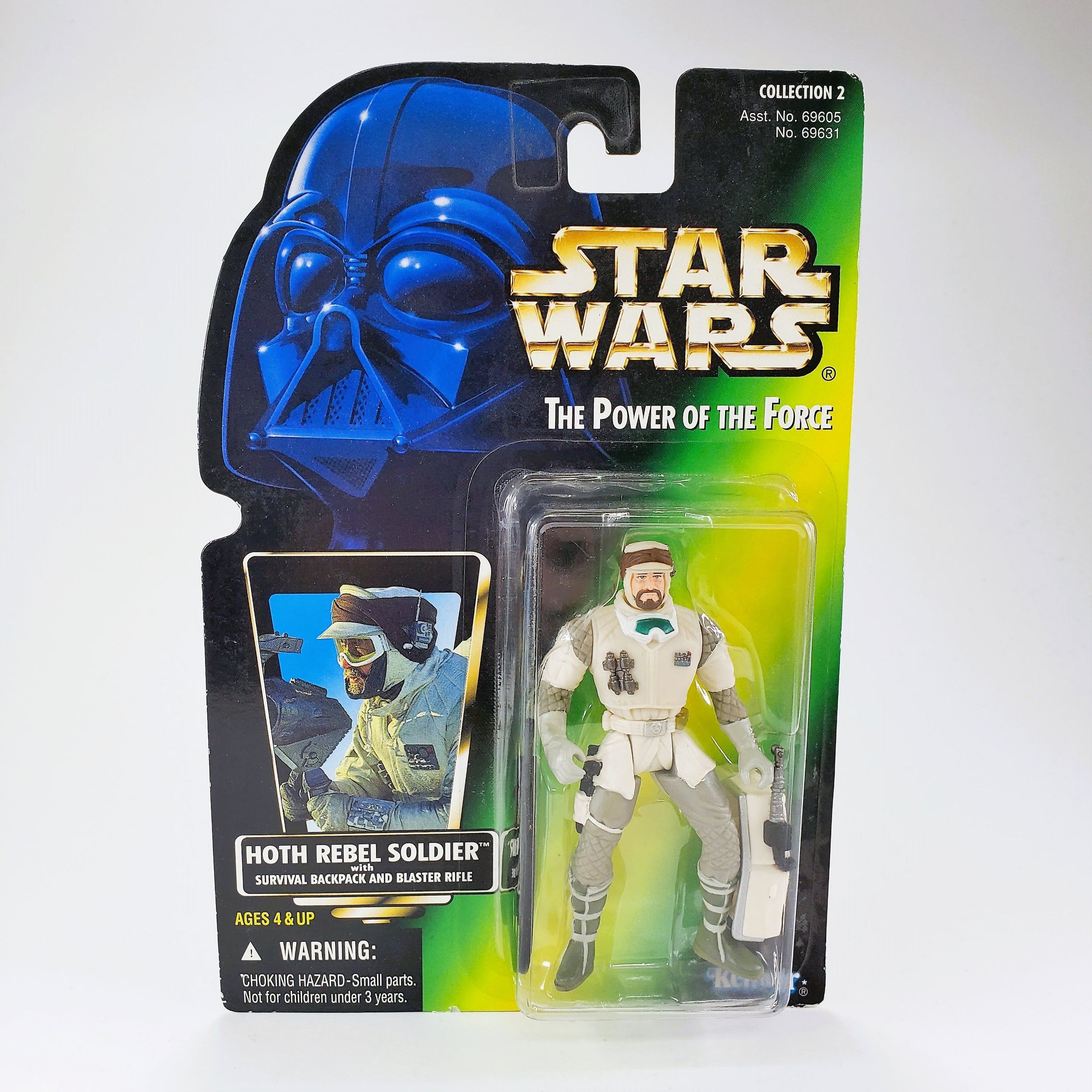 SW: The Power of the Force-Hoth Rebel Soldier (With Survival Backpack ...