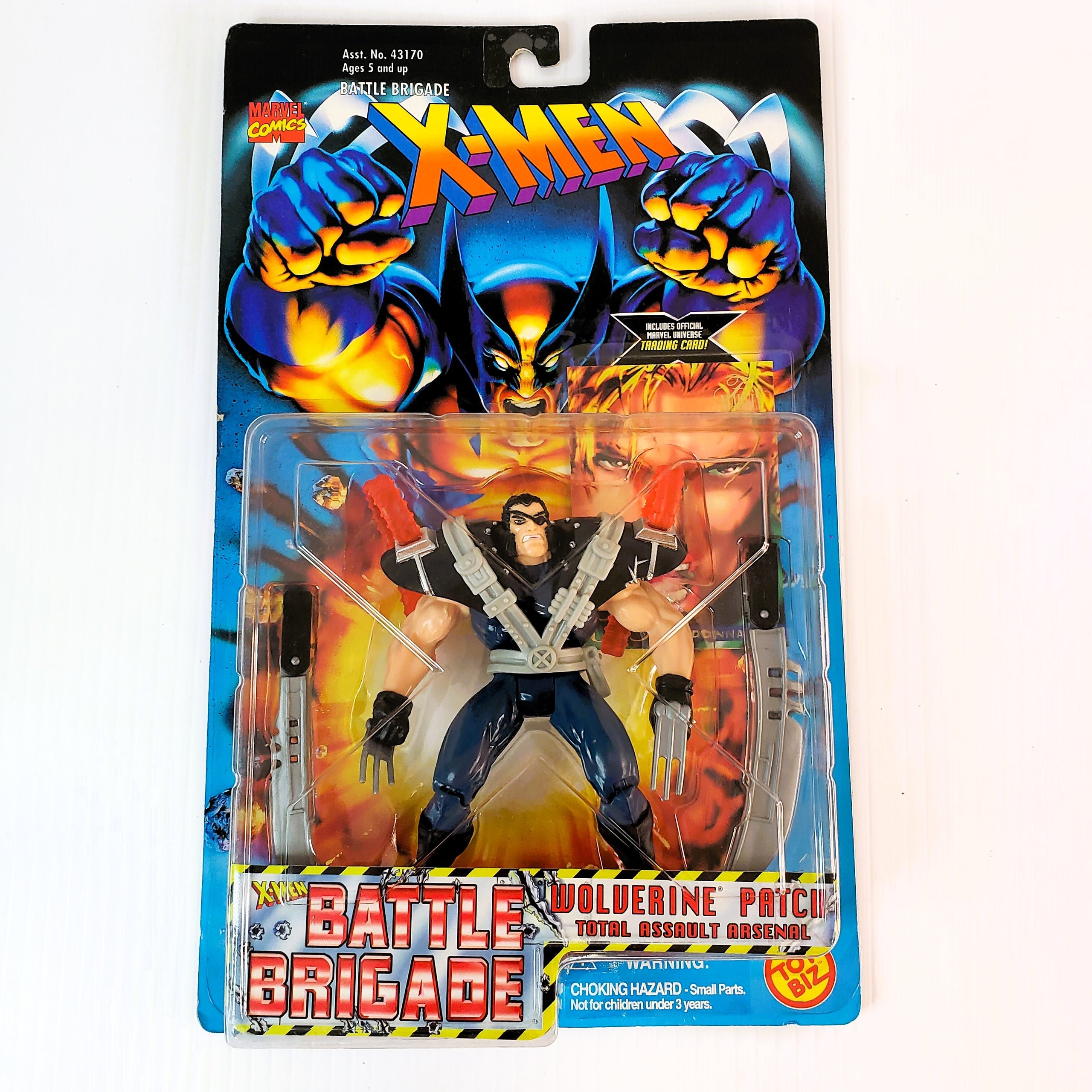1996 Toy Biz Marvel X-Men: Battle Brigade - Wolverine Patch | Lootz ...
