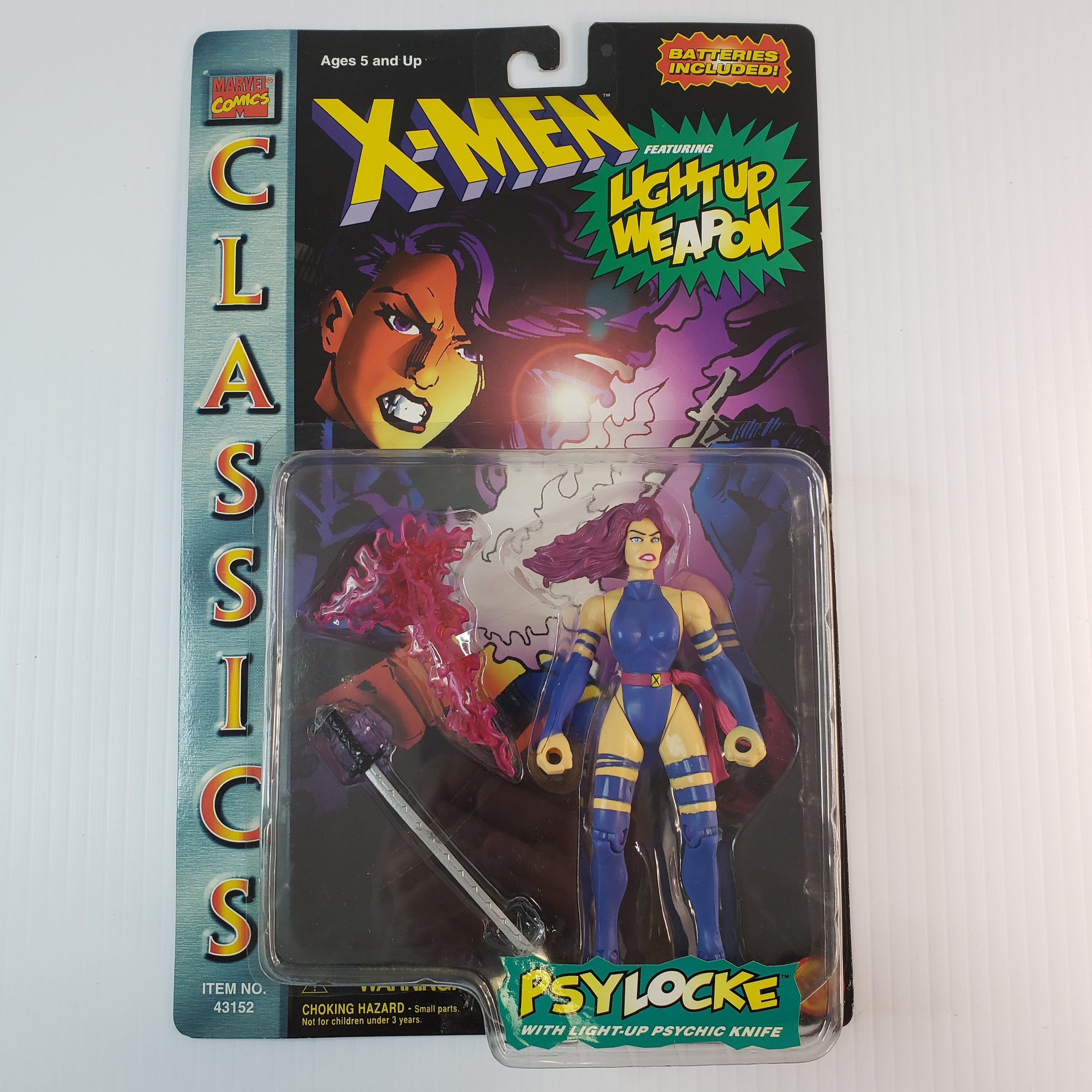 1996 Toy Biz X-Men Classics: Psylocke | Lootz Collectibles