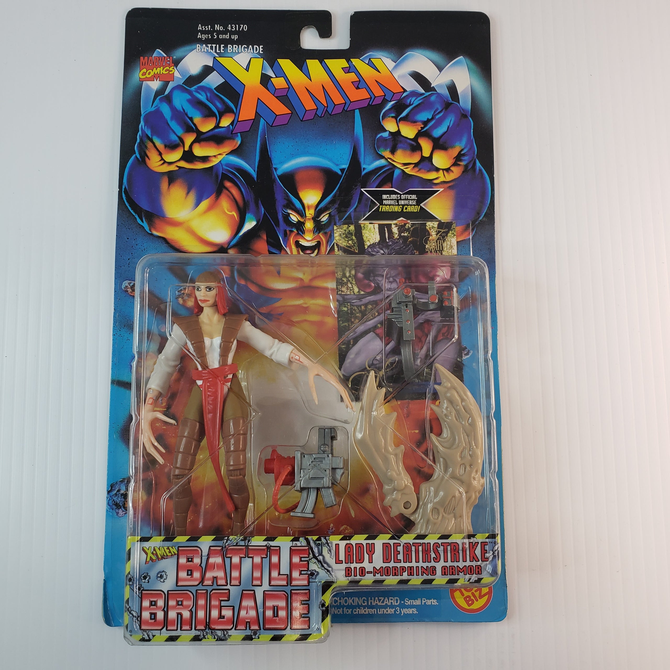 1996 Toy Biz Marvel X-Men: Battle Brigade - Lady Deathstrike | Lootz ...