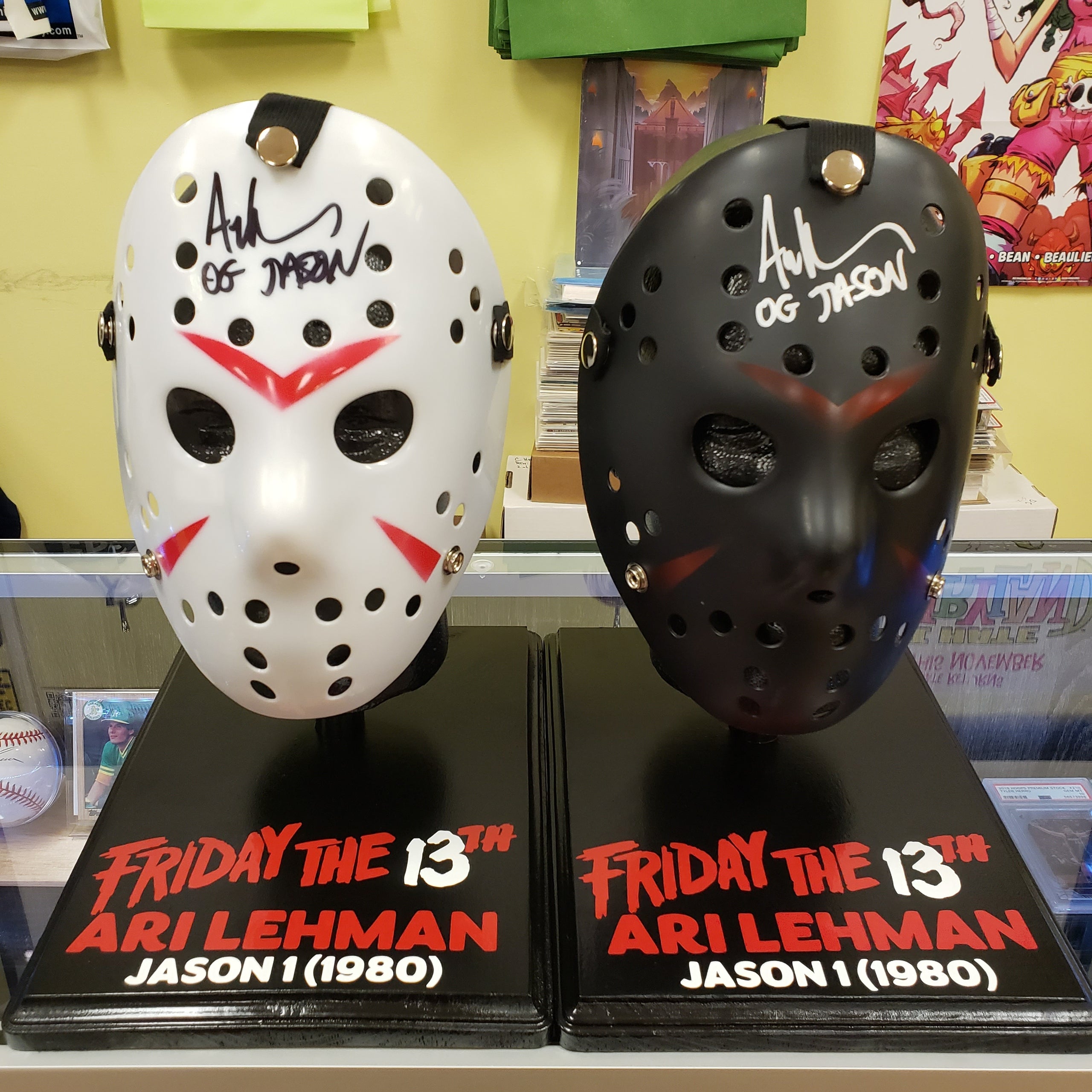 Ari Lehman Signed "Friday the 13th" Jason Voorhees Mask with Stand ...