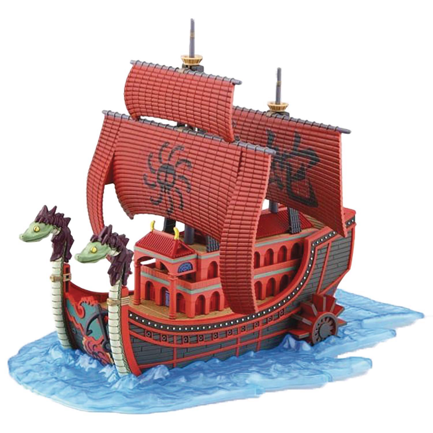 One Piece: Grand Ship Collection - Nine Snake Pirate Ship Model Kit ...