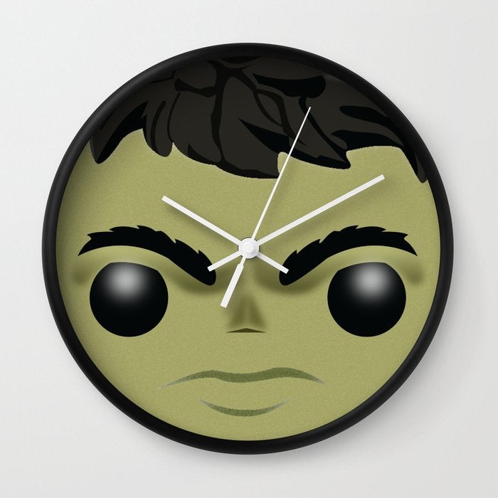 HULK by Mr. Blackbeans Wall Clock | Lootz Collectibles